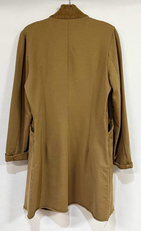 Venti6 Corduroy Long Sgt Pepper Jacket - CAMEL! – Boutique de Lanie ...